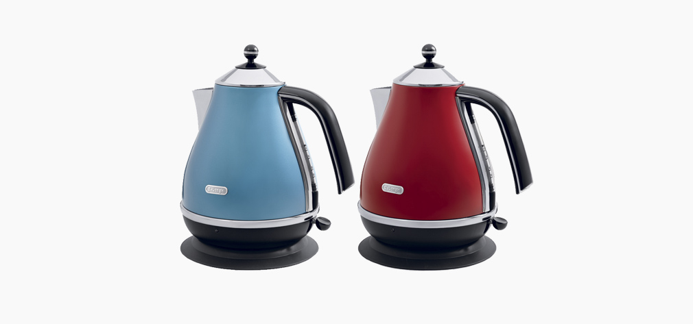 [드롱기] 아이코나 클래식 전기주전자 KBO2001 (블루/레드) - 마켓컬리