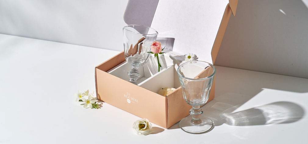 [라로쉐] 페리고르 와인 고블렛 220ml 2P (선물세트) - 마켓컬리