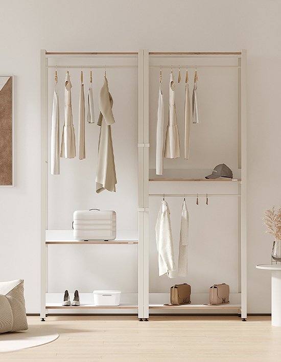 [소프시스]E0 루밍 드레스룸 행거 1000 1200 1400 1600 세트 20종(택1) - 마켓컬리