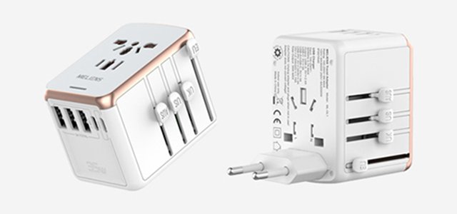 [멜리언스] PD35W PQ65W M2 해외여행용 초고속충전 멀티어댑터 돼지코 - 마켓컬리